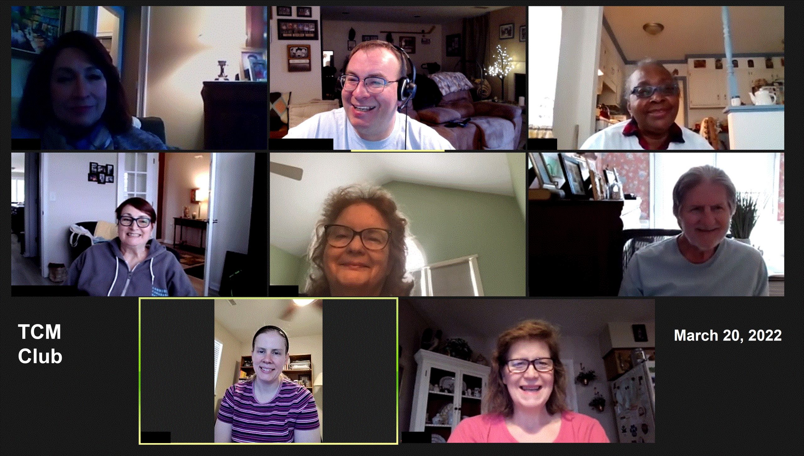 TCM Club March 2022 Meeting - Classic Couple